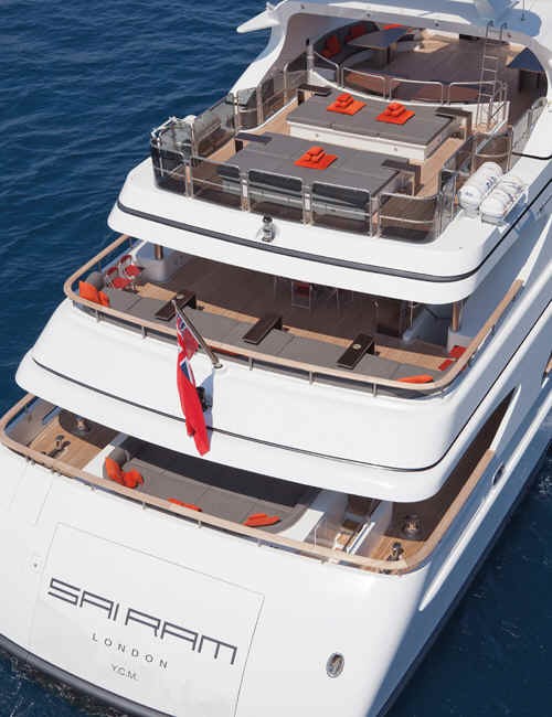 Yacht SAI RAM, Benetti Yachts | CHARTERWORLD Luxury Superyacht Charters